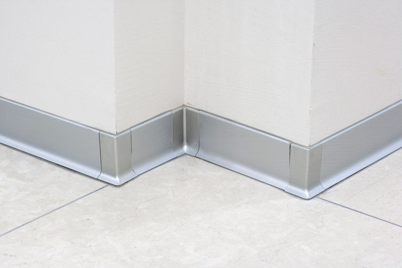 Skirting 60 polished and satined stainless steel aisi 304/1.4301-v2a ...