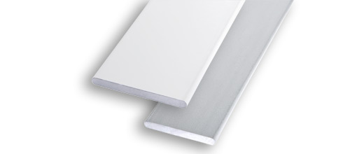Curtainbalance - anodised silver and white varnished aluminium custom ...