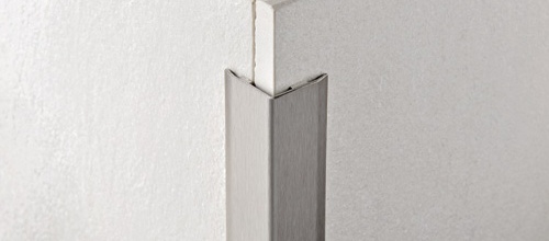 Profilo per rivestimenti proedge in acciaio inox aisi 304/1.4301-v2a ...